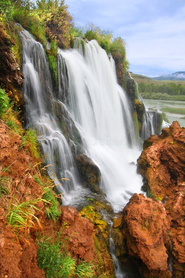 Fall Creek Falls Idaho stock image. Image of idaho, natural - 25219791