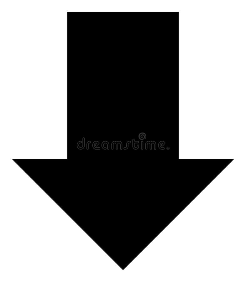 Fall Down Arrow Icon Spiral Spin Mosaic Stock Vector - Illustration of ...