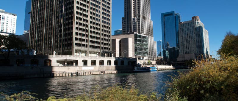 Fall in Downtown Chicago, Illinois Stock Photo - Image of illinois ...