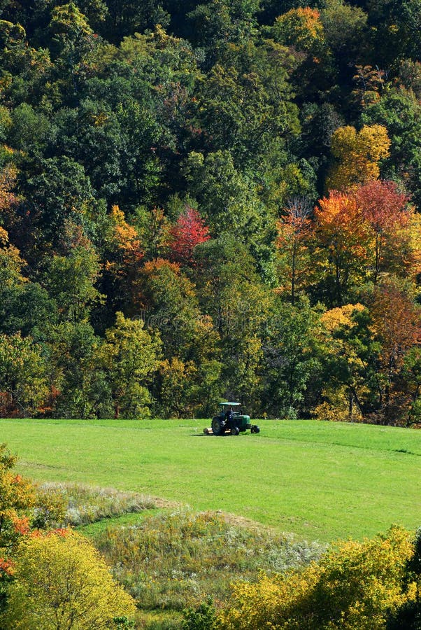 Fall Farm stock image. Image of grass, farming, pennsylvania - 1531931