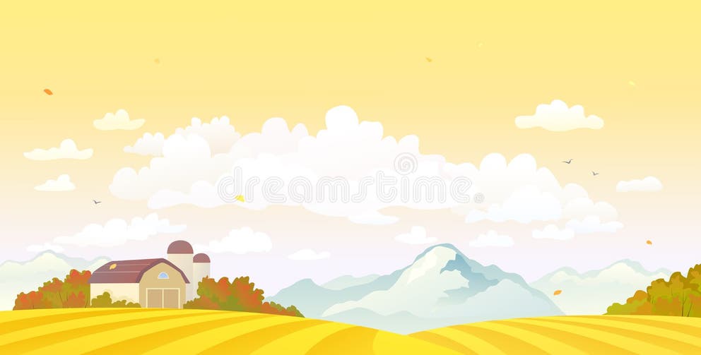 Farm Sunset Background Stock Illustrations – 48,638 Farm Sunset ...