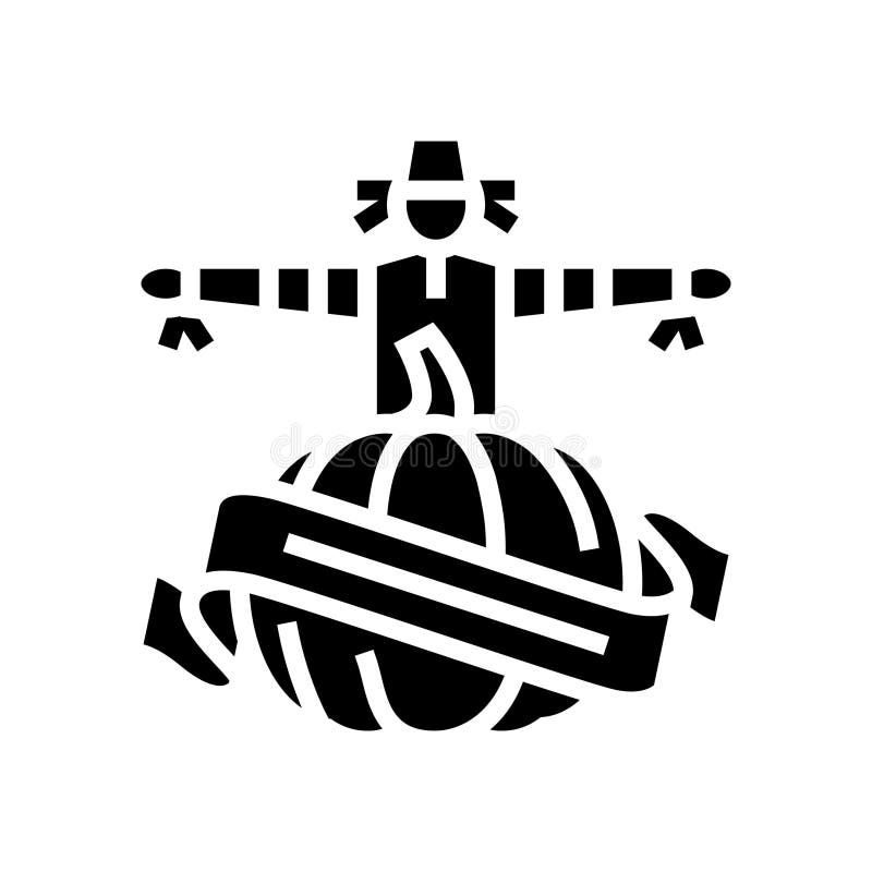 Fall Festivals Autumn Glyph Icon Vector Illustration Stock Vector ...