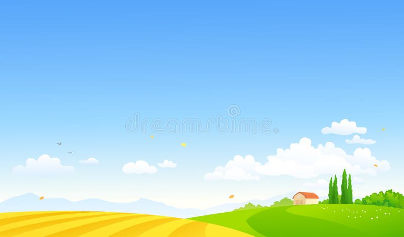 Farm field stock vector. Illustration of field, rows - 29879266