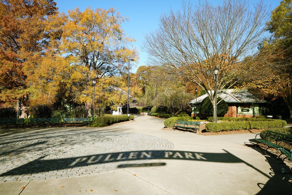 Fall Foliage at Pullen Park in Raleigh North Carolina Stock Photo ...