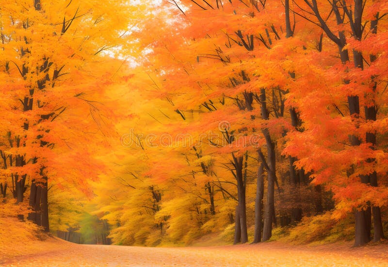 Fall Greetings Conveying Warmth and Sentiments of Autumn in a ...