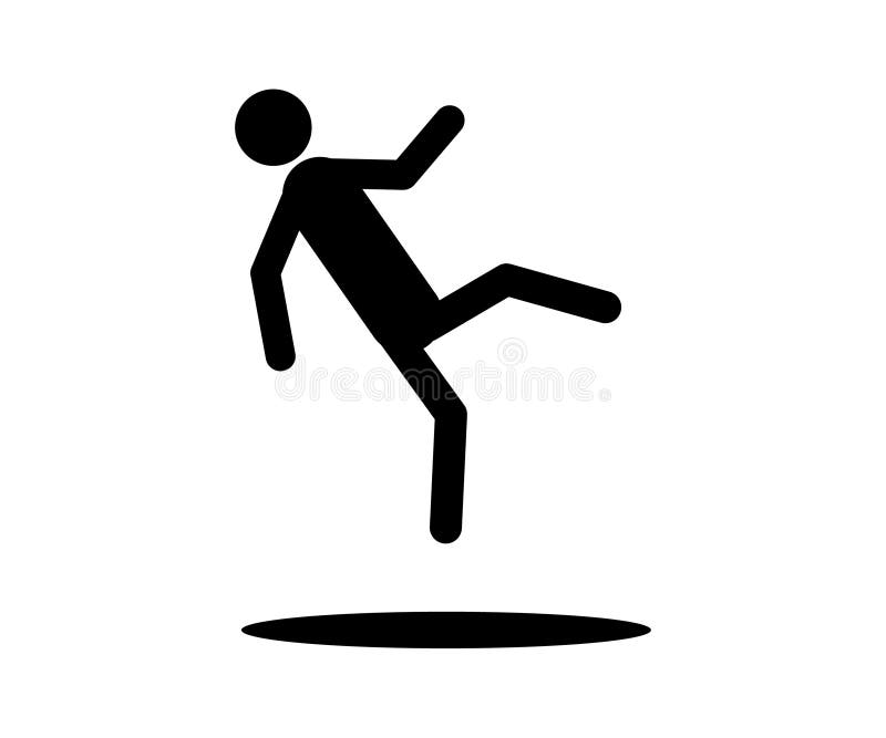 Fall Icon Vector Logo Template Stock Vector - Illustration of floor ...