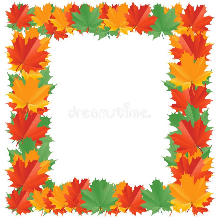 Fall Leaf Border Stock Illustrations – 80,794 Fall Leaf Border Stock ...