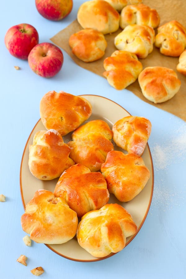 Fall Leaf Rolls stock image. Image of fall, pastry, baked - 200684963