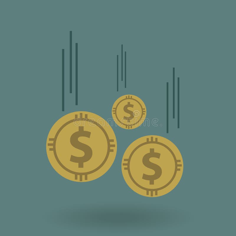 Fall Money stock vector. Illustration of savings, dollar - 56765785
