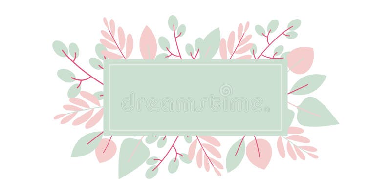 Pastel Autumn Leaves Set. Vector Floral Design In Flat Style For Child ...