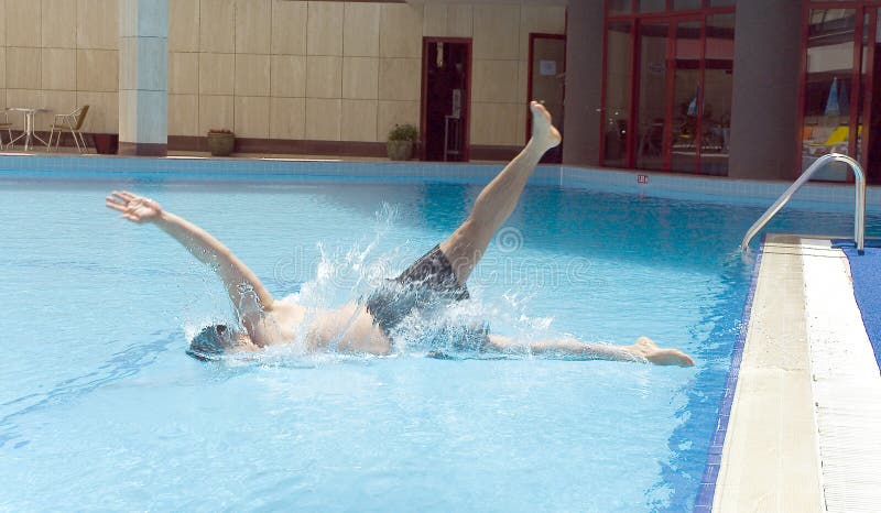 Fall into the Pool stock photo. Image of dream, sunny, summer - 843366