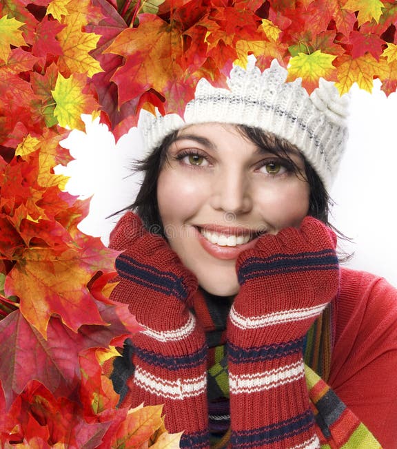 Fall portrait stock photo. Image of adult, decoration - 16175930