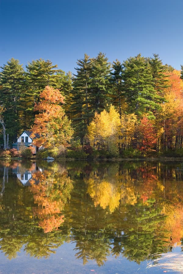 Fall Reflections stock image. Image of background, beautiful - 6757757