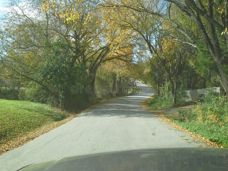 Fall road editorial image. Image of fall, lane, country - 50044825