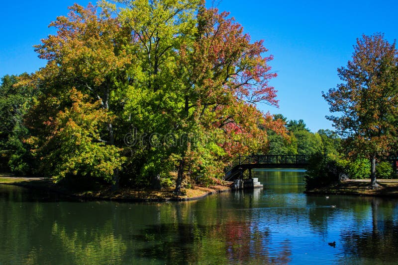 Fall at Roger Williams Park. Editorial Stock Photo - Image of rhode ...
