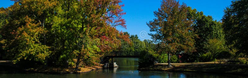 Fall at Roger Williams Park, Providence, RI. Editorial Image - Image of ...