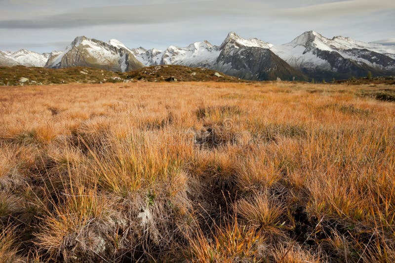 Fall Scene in the Alps, No People Around Stock Photo - Image of italy ...