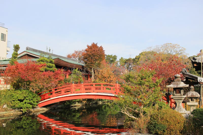 The Fall Season at Buddhist Temple Kyoto Stock Photo - Image of ...