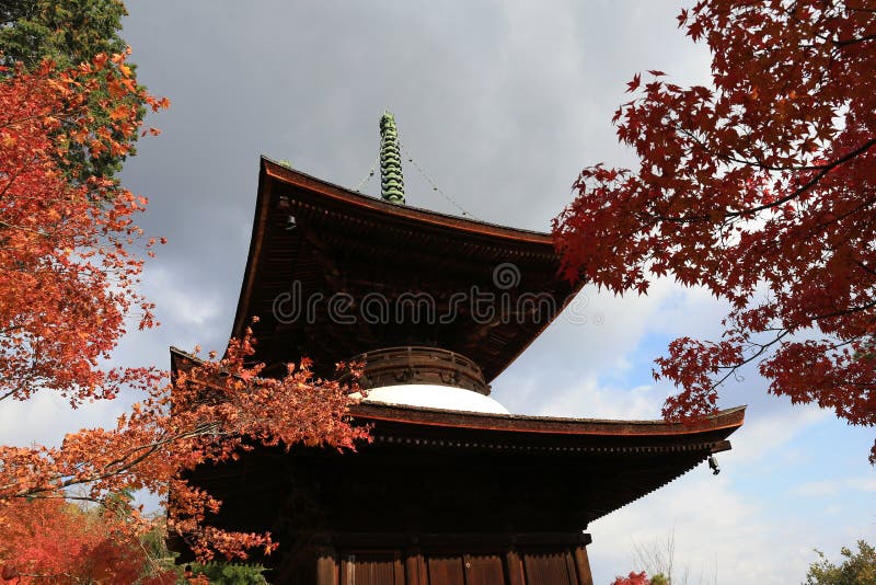 Fall Season at Deva of Jojakukoji Temple Stock Photo - Image of japan ...