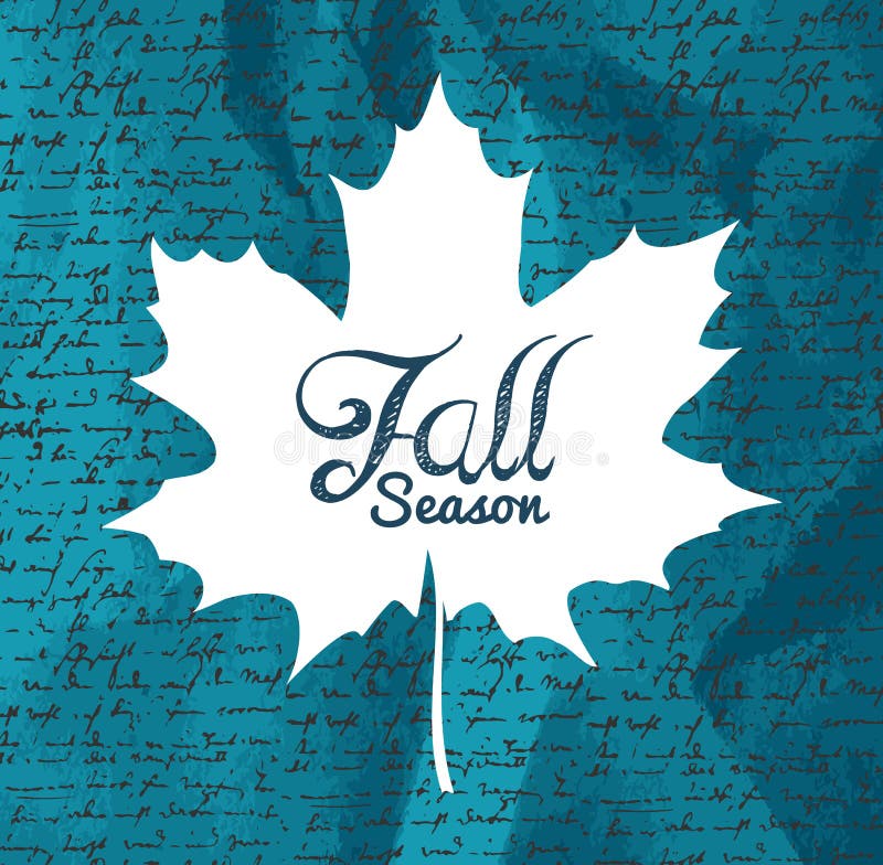 Fall Season Triangle Leaves Composition Icon Set. EPS10 File. Stock ...