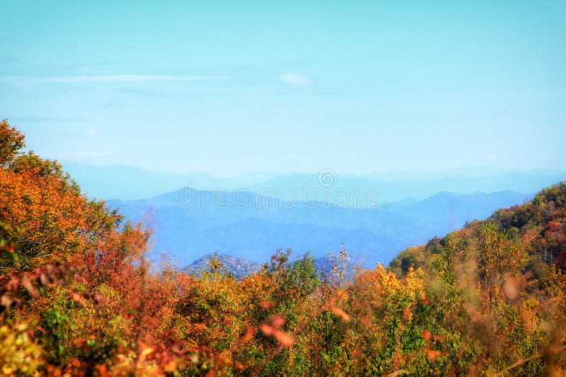 Fall in the Smokey Mountains Stock Photo - Image of color, mountains ...