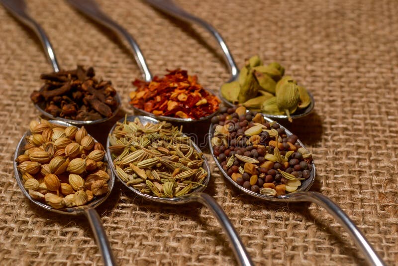 Fall spices stock photo. Image of cardamom, fall, kitchen - 71740468