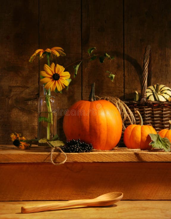 Fall still life stock photo. Image of orange, colors, harvest - 3251844