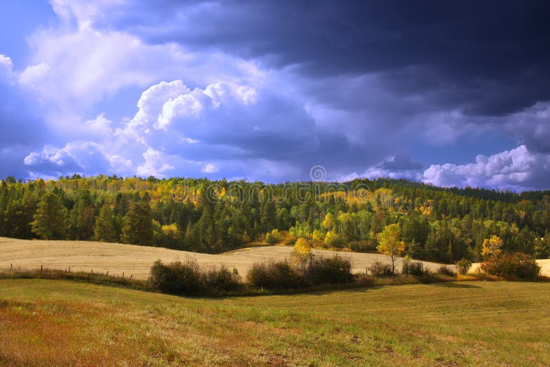 Fall Storm stock image. Image of scenery, colors, utah - 9060495