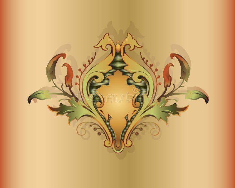 Fall Theme stock vector. Illustration of beige, revival - 7258629