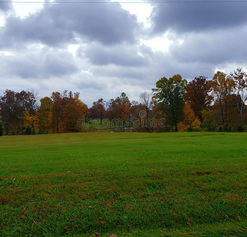 Fall time at the lake stock photo. Image of setting - 130756926