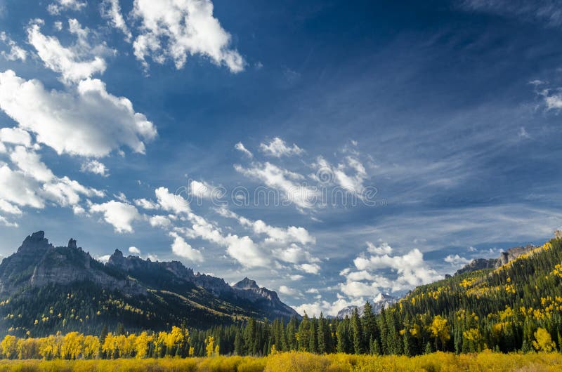 Fall at Turret Ridge stock photo. Image of silver, blue - 26799236
