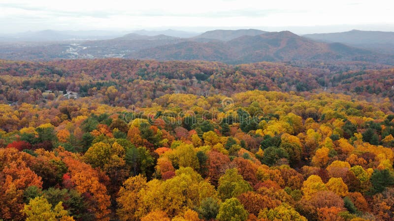 Fall Virginia Colors Mountains Trees Stock Image - Image of fall ...