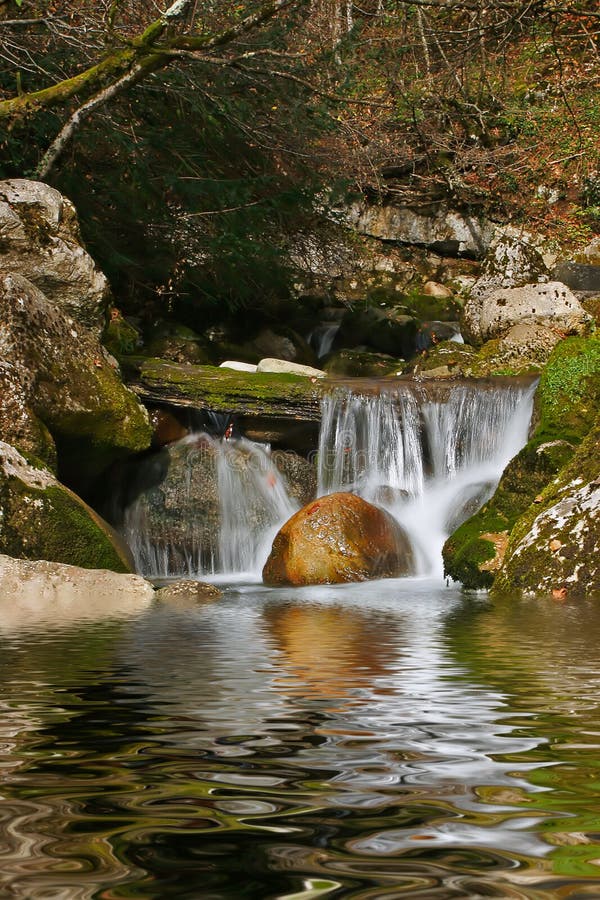 Fall of water stock image. Image of alps, liquid, foam - 3872225