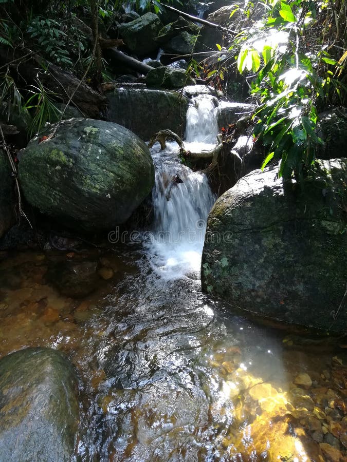 A Fall of Water is an Area Where Water Flows Over a Vertical Drop or a ...