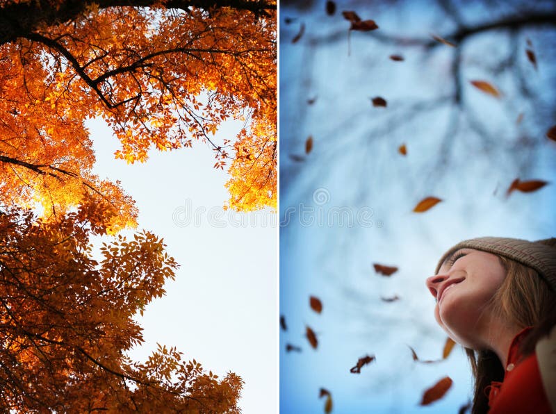 Fun in fall stock image. Image of expression, energy, people - 295373