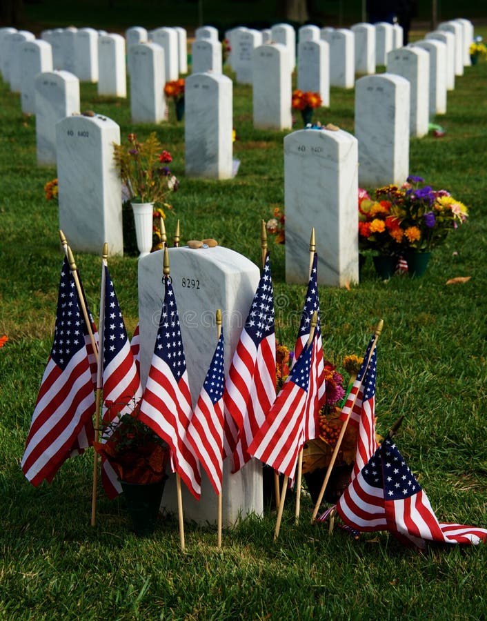 Fallen stock photo. Image of graves, flag, military, honor - 16814128