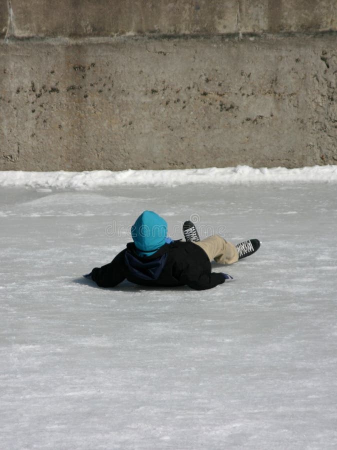 Fallen stock photo. Image of sharp, snow, time, falling - 582712