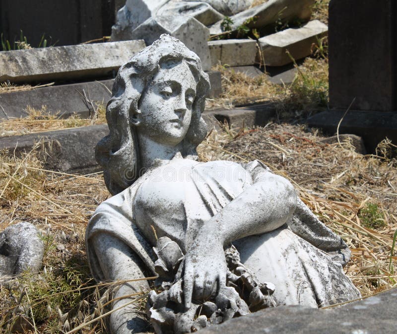 Fallen Angel stock photo. Image of ruin, angel, historic - 27877242