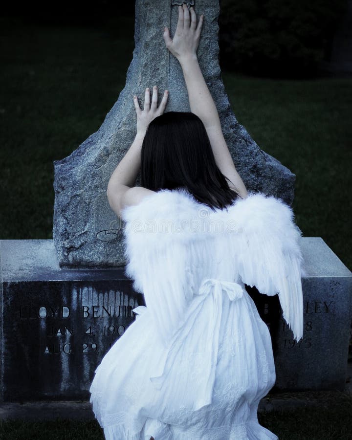 Fallen Angel_6 stock photo. Image of sorrow, lost, dead - 15685450