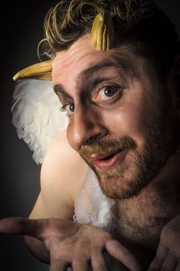 Fallen Angel Demon stock image. Image of horns, spirit - 85434351