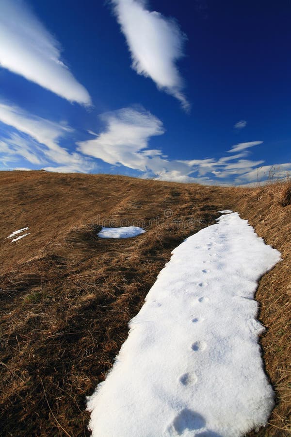 Fallen cloud stock photo. Image of snowdrift, nature - 17026532