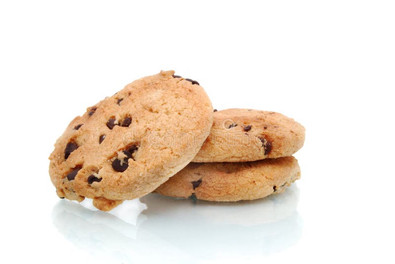 Fallen cookie stock image. Image of baked, chips, shape - 4105137