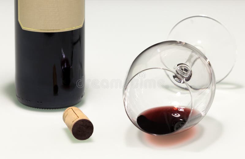 Fallen wine glass stock photo. Image of fracture, mess - 2565824