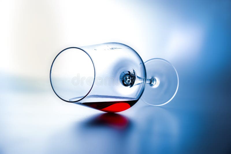 Fallen wine glass stock photo. Image of fracture, mess - 2565824