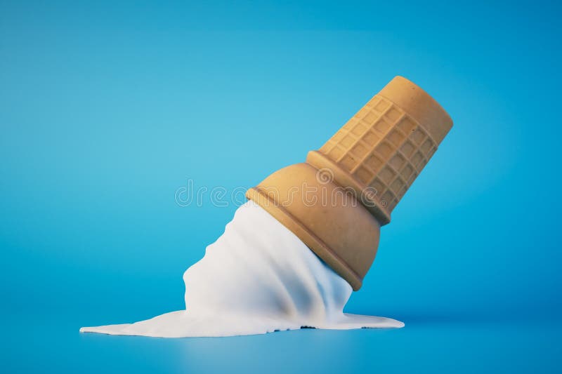 Fallen Ice Cream Cone Stock Illustrations – 67 Fallen Ice Cream Cone ...