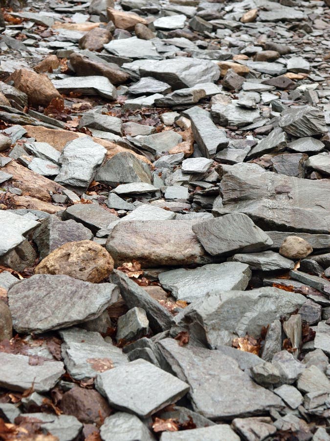 Fallen slate stock photo. Image of scree, slate, path - 13809148