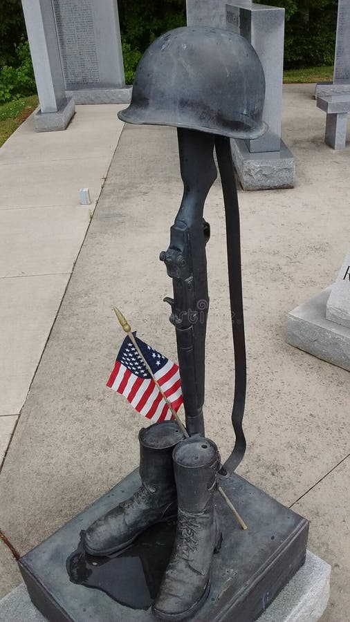 Fallen Soldier stock photo. Image of fallen, flag, america - 70889846