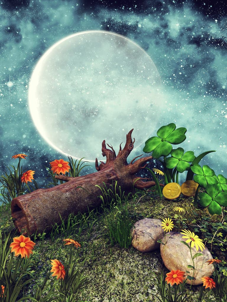 Clover Moon Stock Illustrations – 415 Clover Moon Stock Illustrations ...