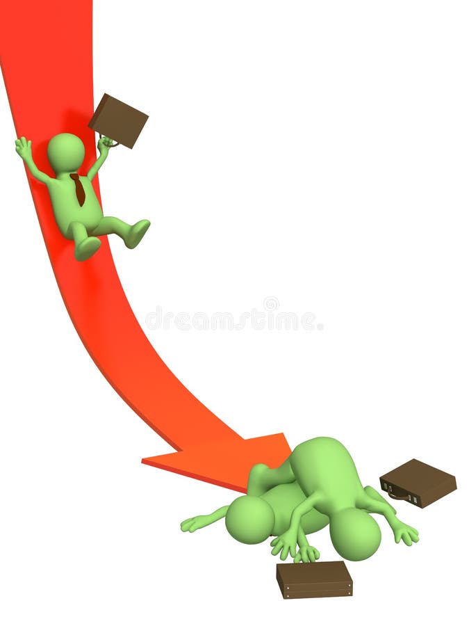 Fallimento illustrazione di stock. Illustrazione di forma - 7978272