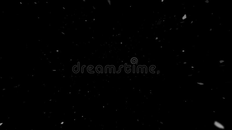 Falling Ash Element Looking Down Perspective Looping Background Stock ...